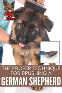 The Proper Technique for Brushing a German Shepherd - K9 Rocks